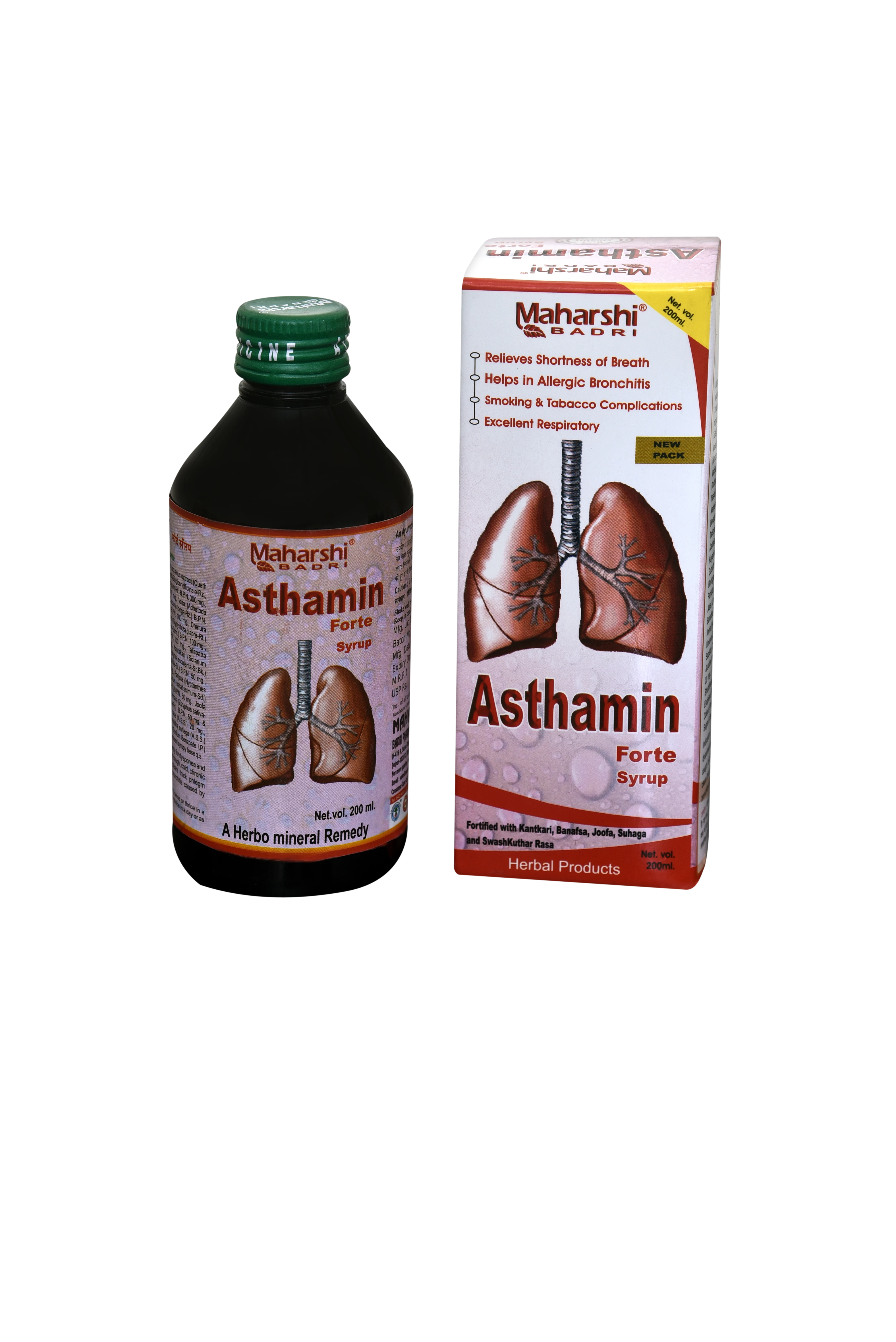 Asthamin Forte syrup 1*200ml